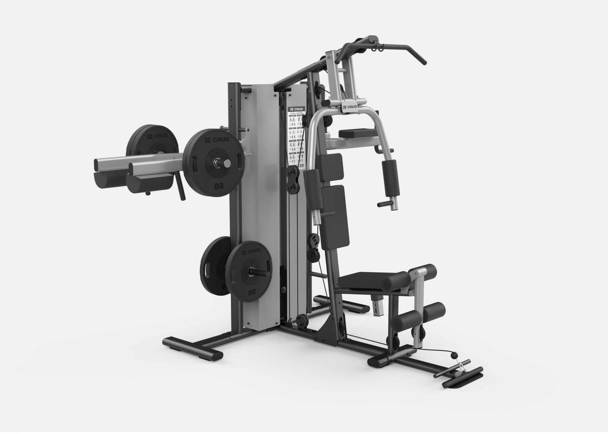 SS117 Three Station Multi-Gym - Crux Fitness Equipment